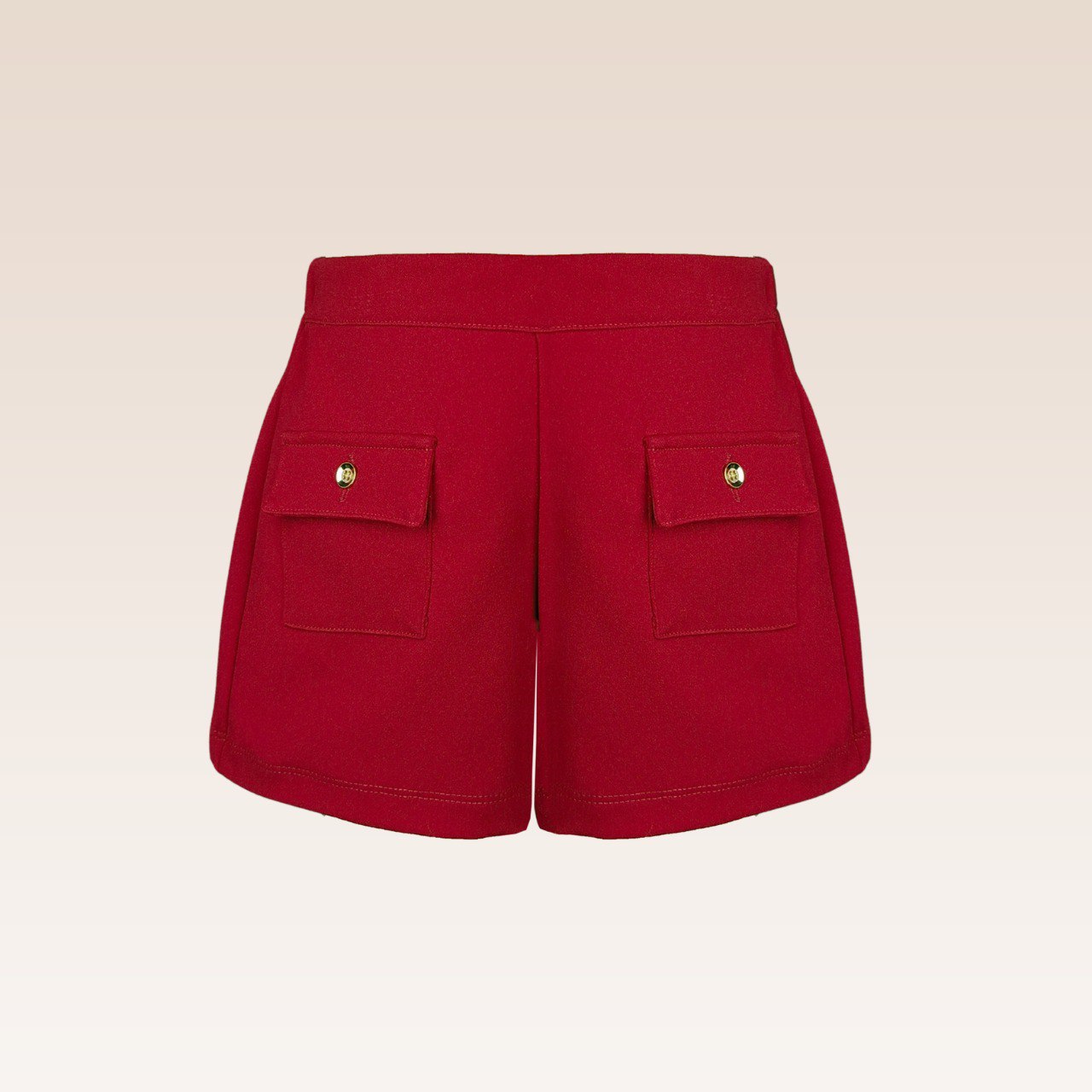 Monique Girls Red Shorts with Front Pockets – Periwinkle